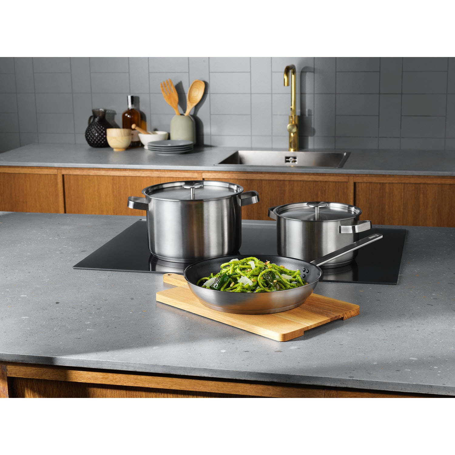 Stainless steel cookware set - E3SS | Electrolux Malaysia