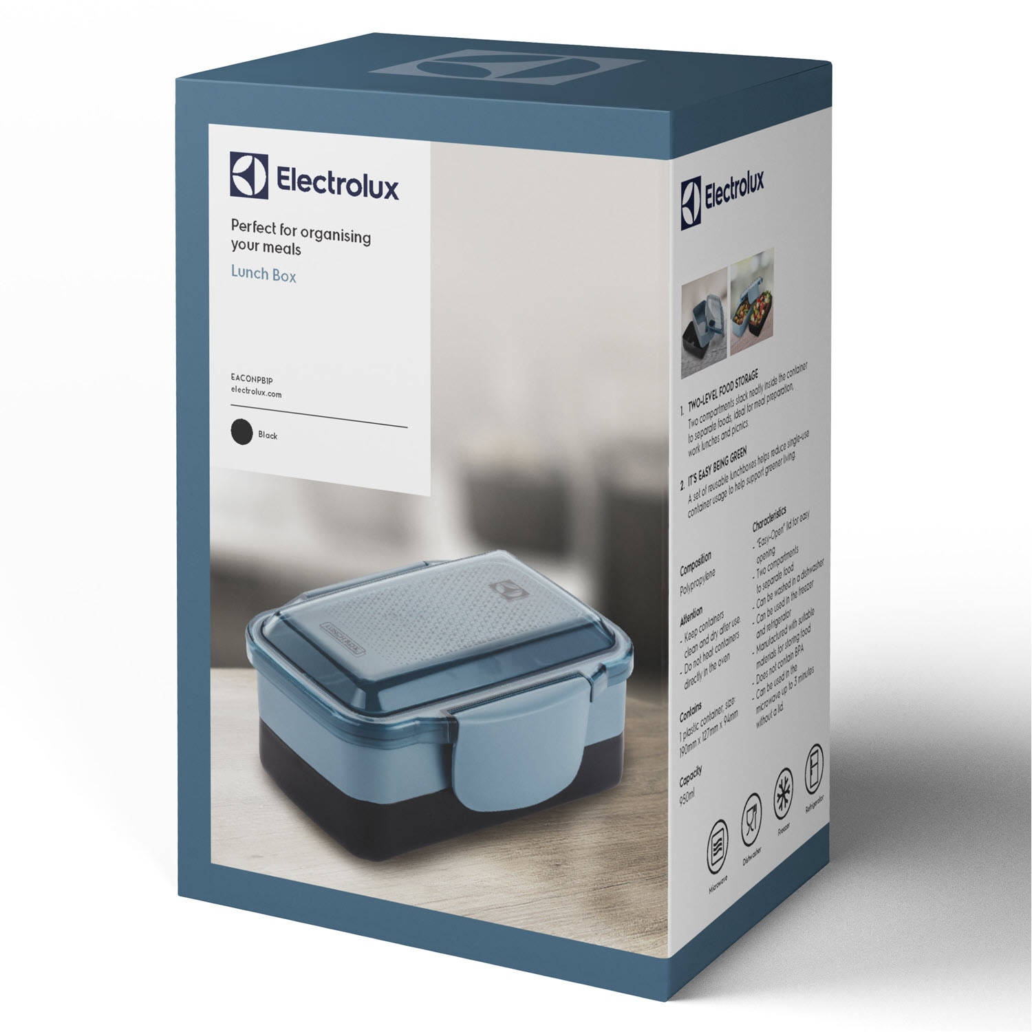 Reusable lunch box - EACONPB1P | Electrolux Malaysia