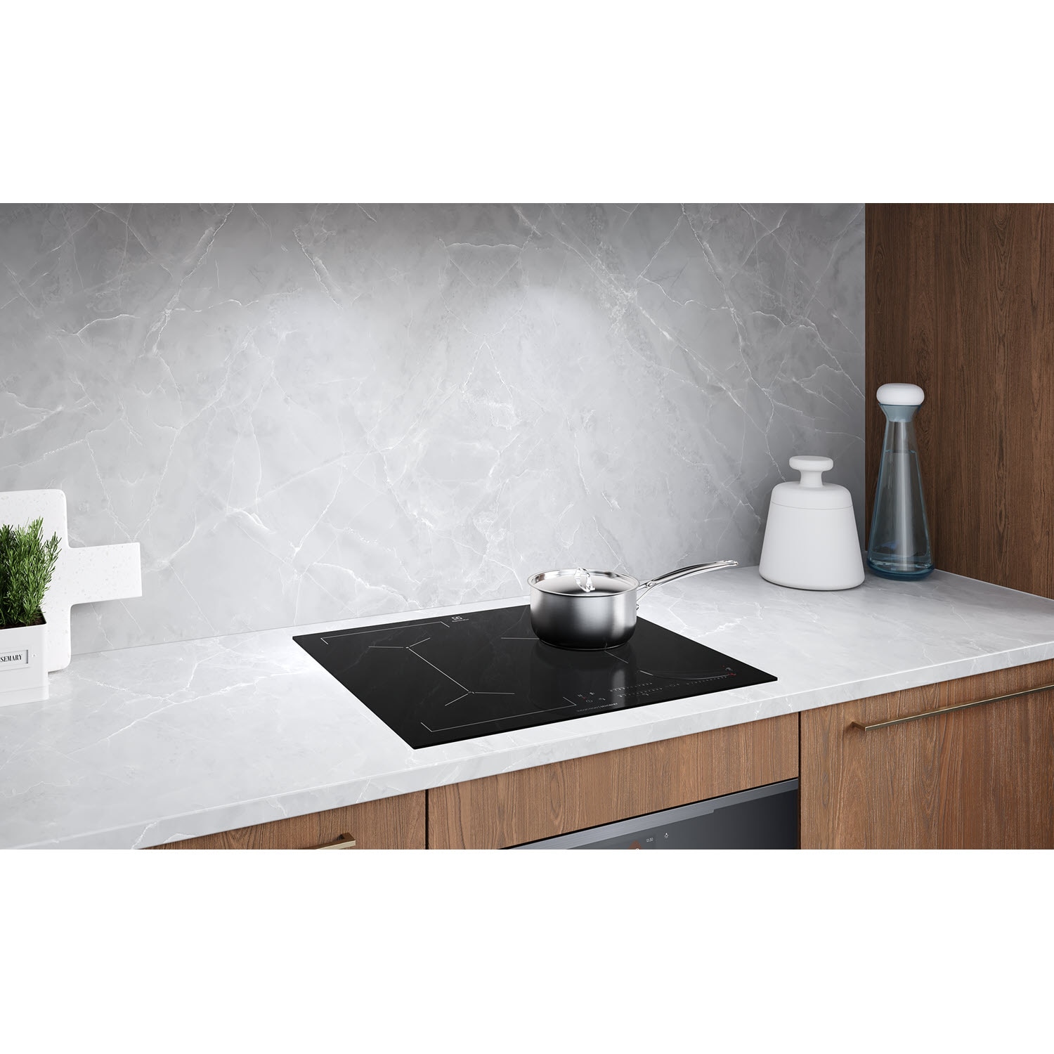 60cm 3-burner built-in induction hob - EHI635BE | Electrolux Malaysia
