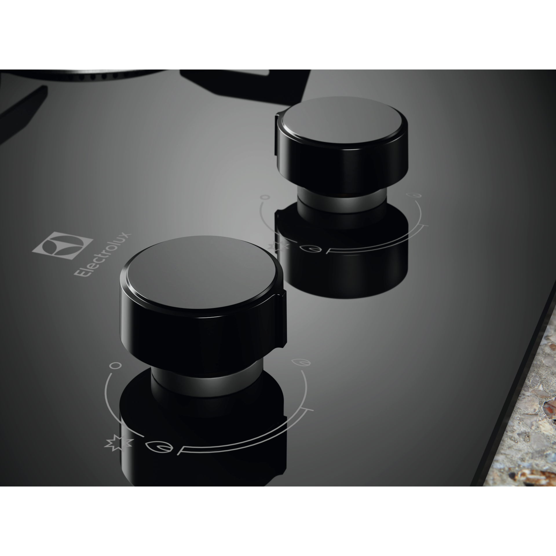 80cm UltimateTaste 300 built-in gas hob with 2 cooking zones - EHG7202BE