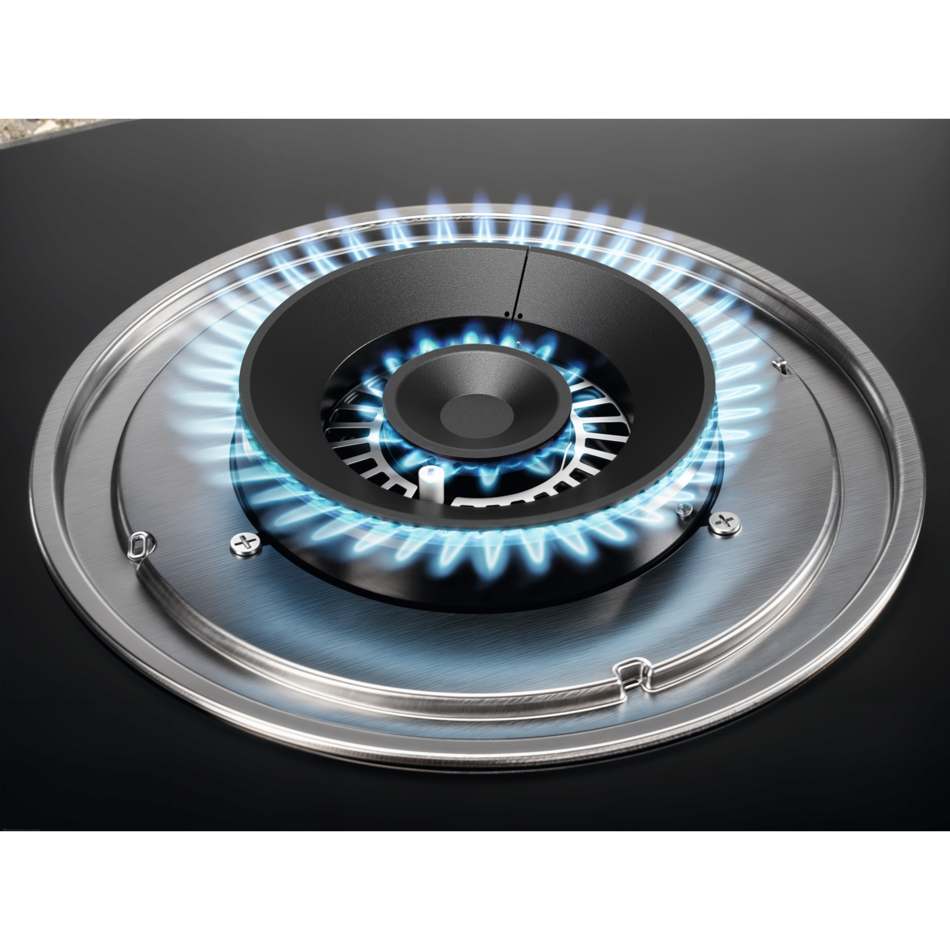 80cm UltimateTaste 300 built-in gas hob with 2 cooking zones - EHG7202BE