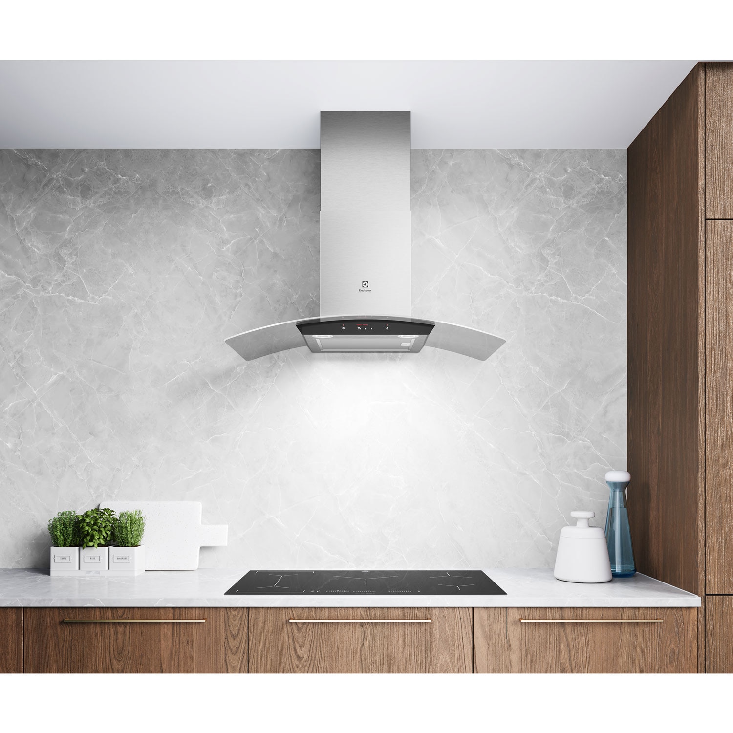 90cm UltimateTaste 500 chimney cooker hood - ECT9520G | Electrolux Malaysia