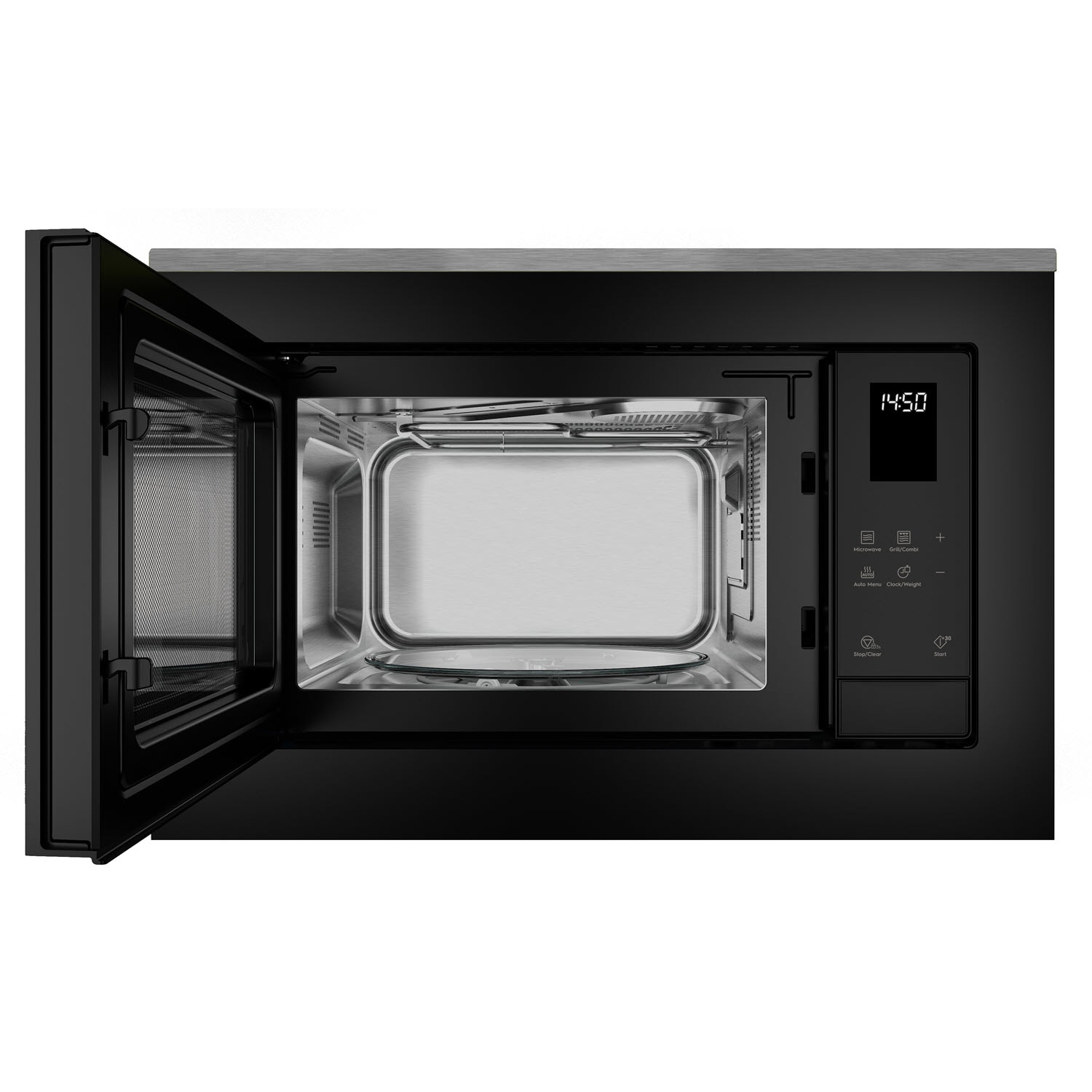 60cm UltimateTaste 500 built-in grill microwave oven with 25L capacity ...
