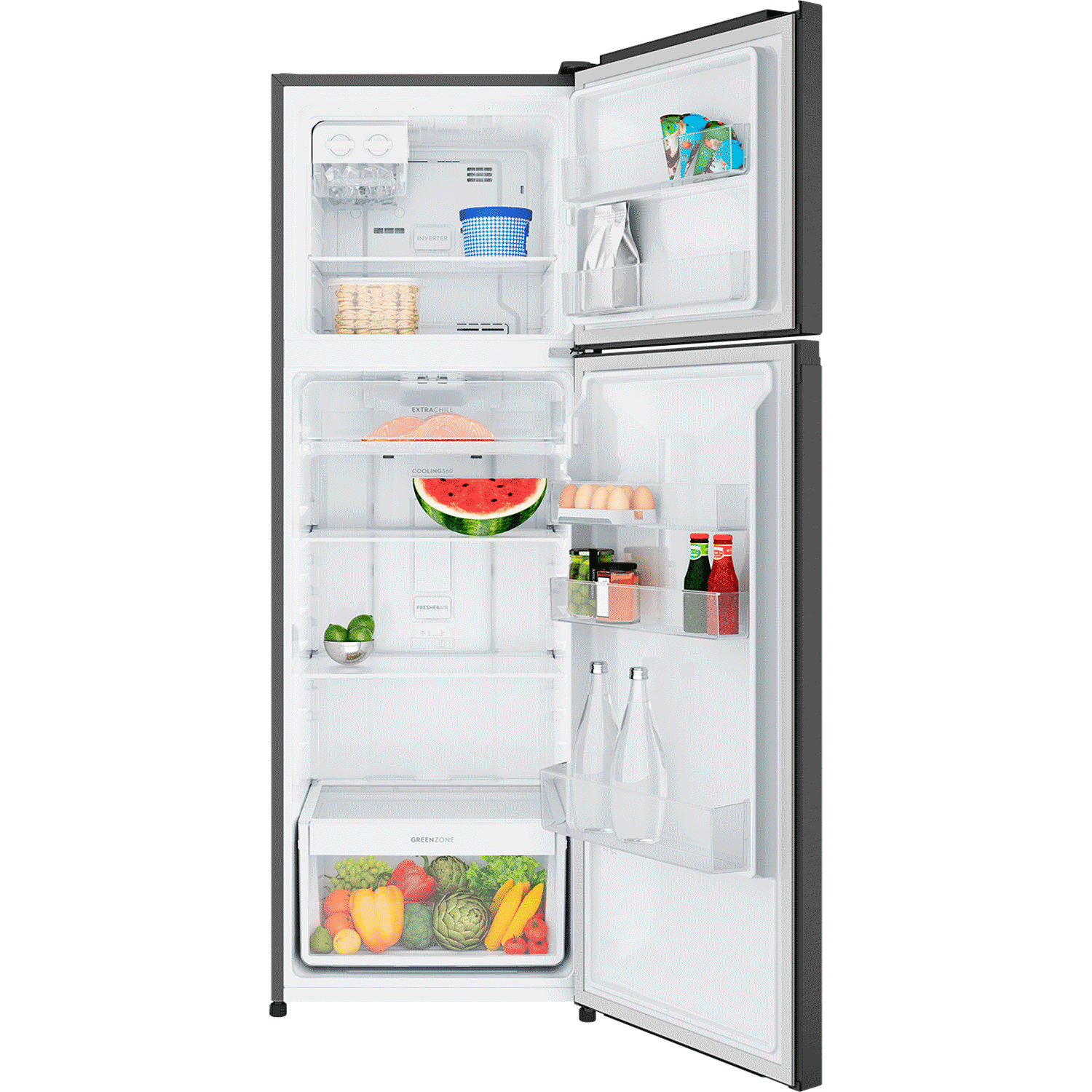 341L 700 Series top freezer refrigerator - ETM3400L-B | Electrolux Malaysia