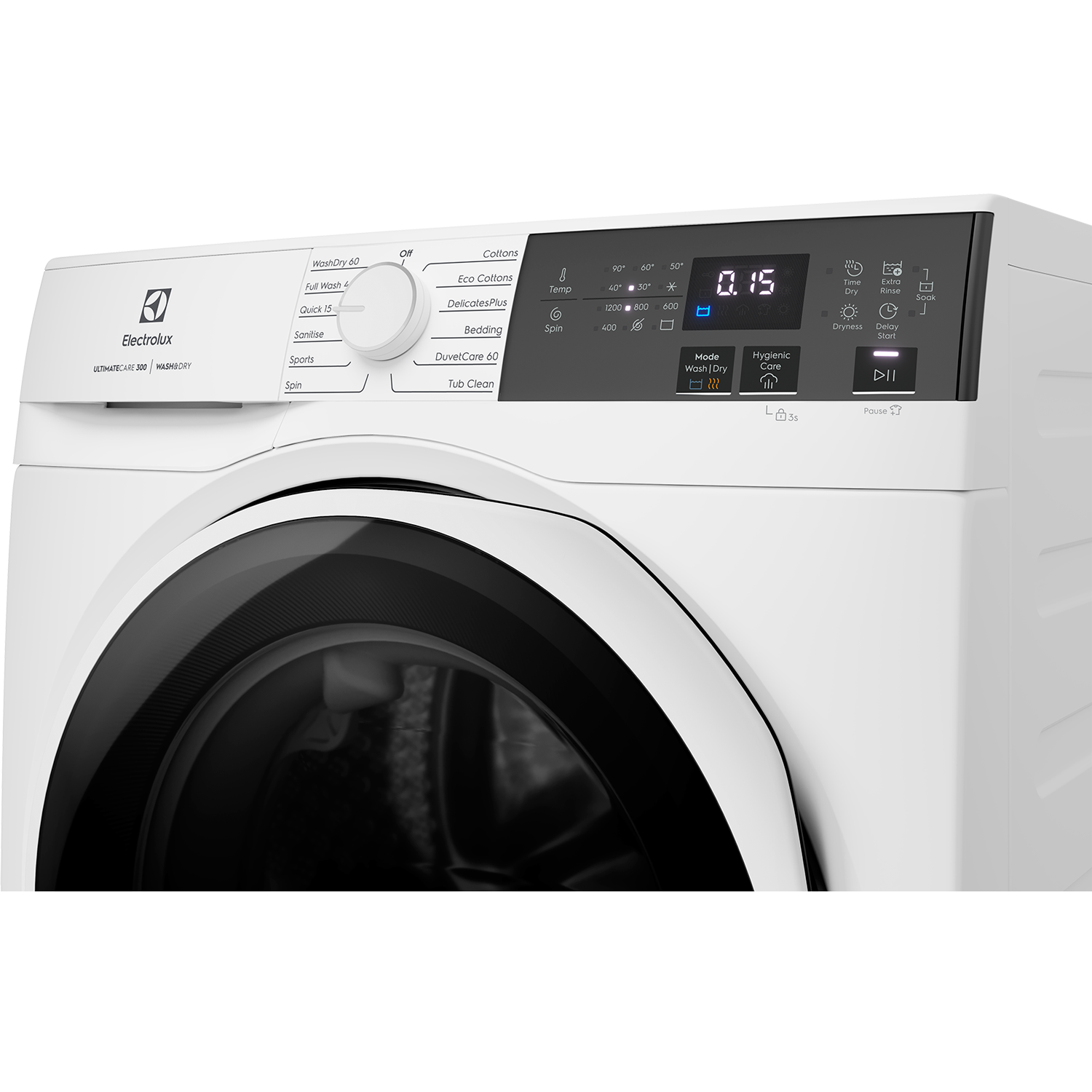 8/5kg UltimateCare 300 washer dryer - EWW8024P3WC | Electrolux Malaysia