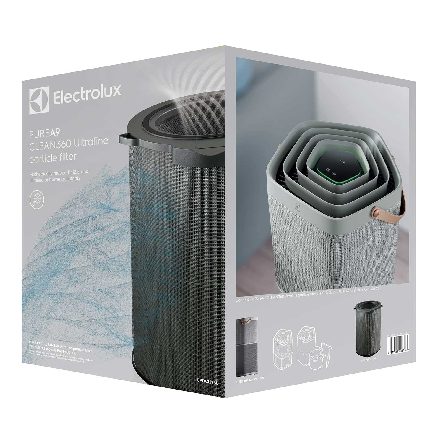 Air Purifier Filter H13 600 CADR - EFDCLN6 | Electrolux Malaysia