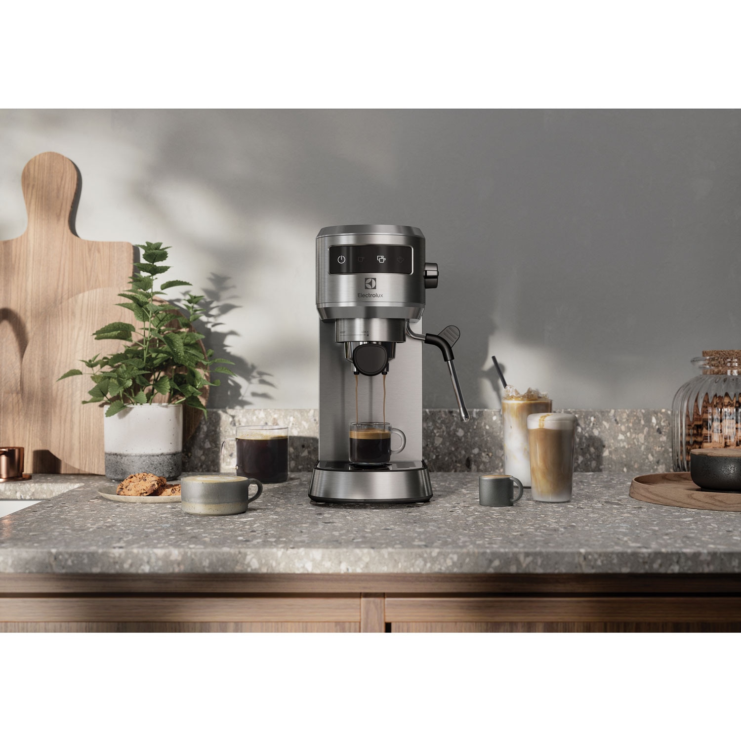 1L UltimateTaste 500 espresso coffee maker - E5EC1-50ST | Electrolux Malaysia
