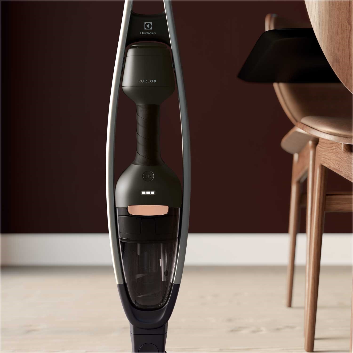 Pure Q9 Cordless Stick Vacuum Cleaner - Mahogany Bronze - PQ91-3EM