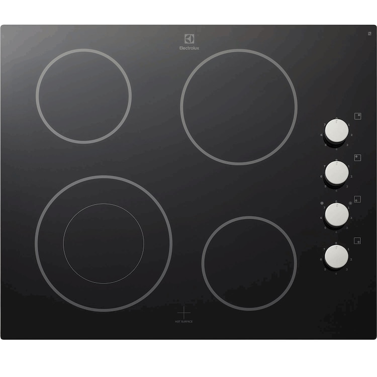 60cm UltimateTaste 300 built-in radiant hob with 4 cooking zones - EHEC65BS