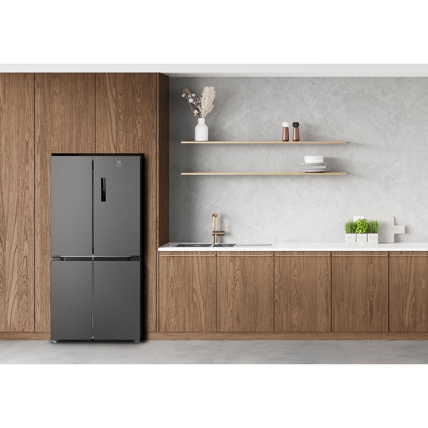 496L french door refrigerator - EQE4900A-B | Electrolux Malaysia