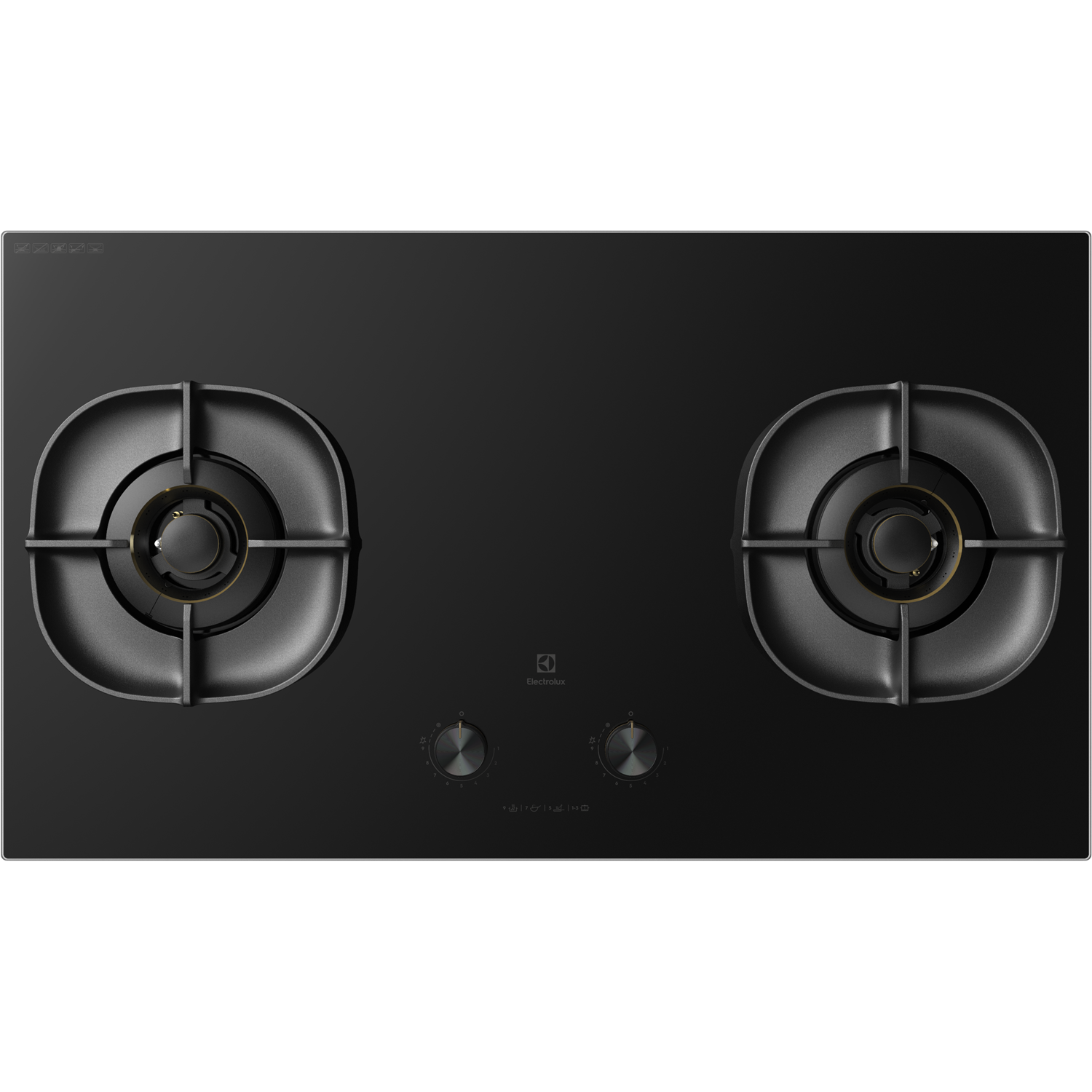 90cm gas stove with 2 cooking zones - EHG9251BC | Electrolux Malaysia