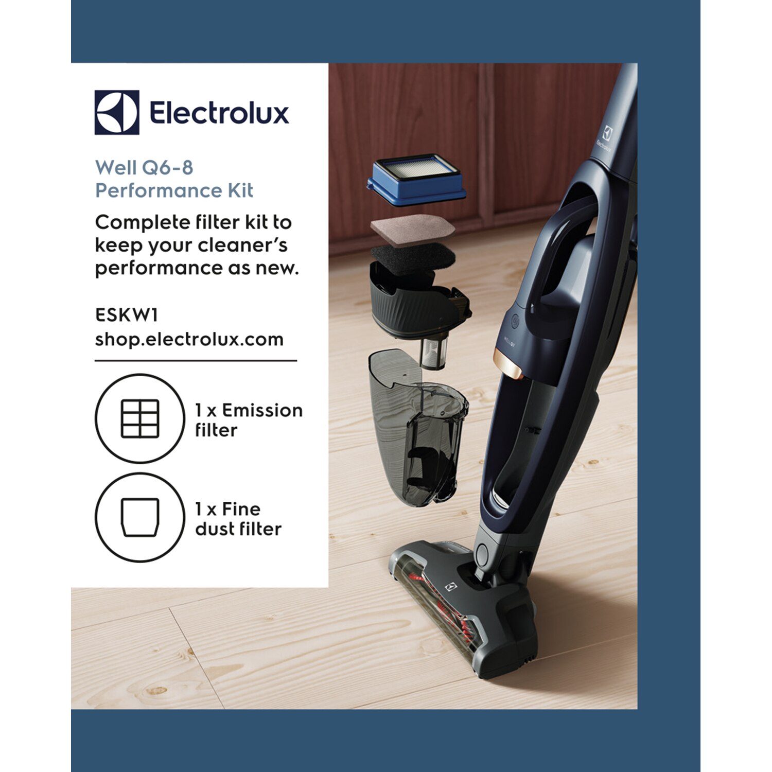 Performance kit for cordless vacuum cleaner - ESKW1 | Electrolux Malaysia